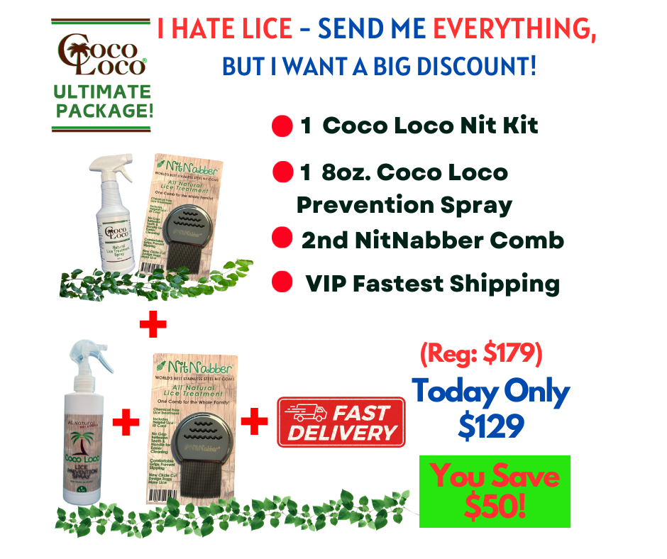 Natural Lice Treatment Products by Coco Loco – CocoLocoForLice