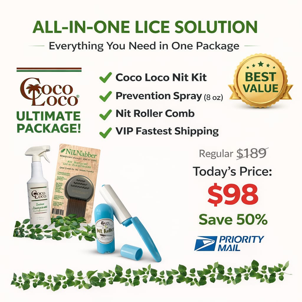 Natural Lice Treatment Products by Coco Loco – CocoLocoForLice
