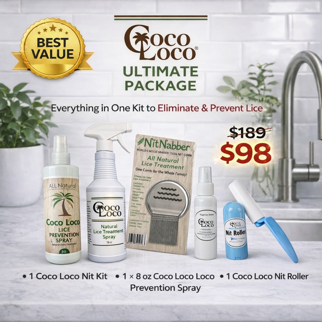 Coco Loco Ultimate Lice Removal Kit – Natural & Complete Lice Solution ...